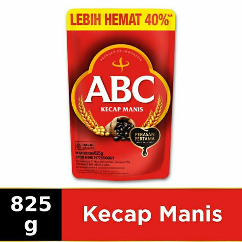Jual Kecap Manis ABC 825 Gram. Kemasan Pouch. Heinz ABC. Exp Juli 2026 ...
