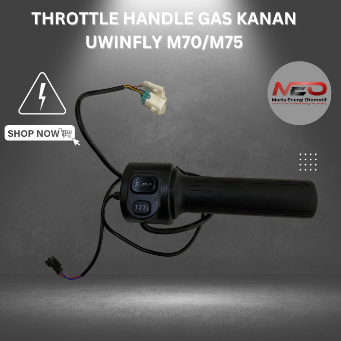 Jual Throttle Gas Handle Gas Motor Listrik Uwinfly M70 & M75 ORIGINAL ...