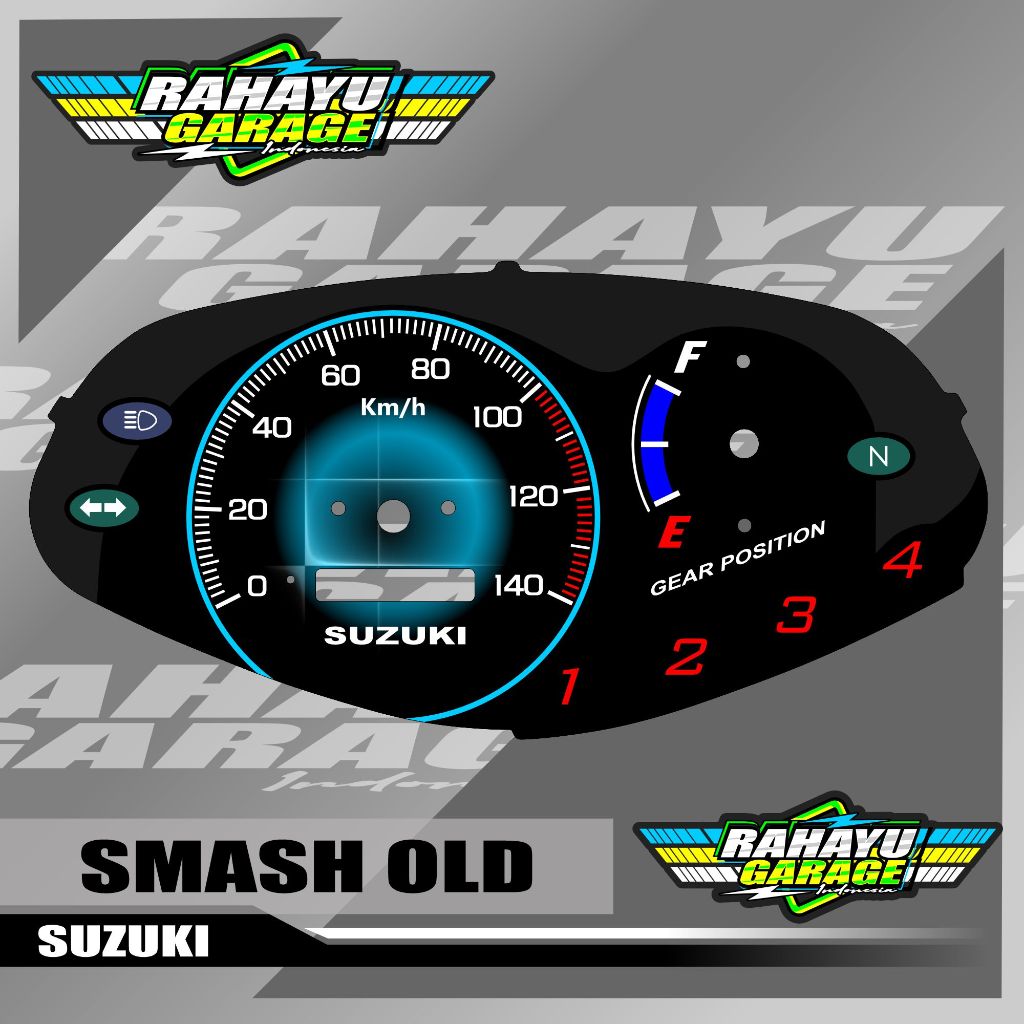 Jual PAPAN SPEEDOMETER CUSTOM SMASH OLD | Shopee Indonesia