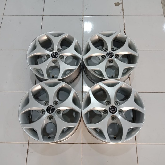 Jual VELG MOBIL SECOND STANDAR MAZDA BIANTE RING 16 PCD 5X114,3 ...