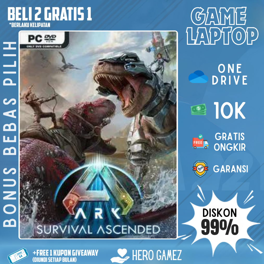 Jual ARK Survival Ascended - LINK DOWNLOAD - GAME PC - GAME LAPTOP ...