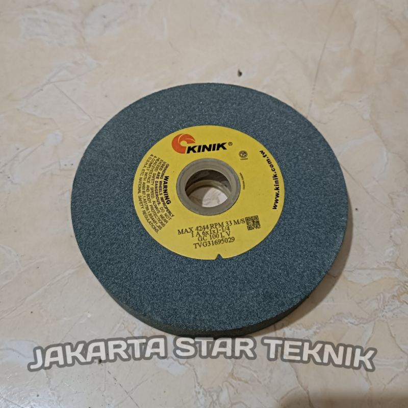 Jual Batu gerinda kinik 6 × 1 × 1-1/4 GC 100 LV batu gerinda hijau ...