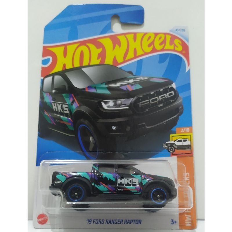 Jual Hot Wheels 19 Ford Ranger Raptor HKS Livery | Shopee Indonesia
