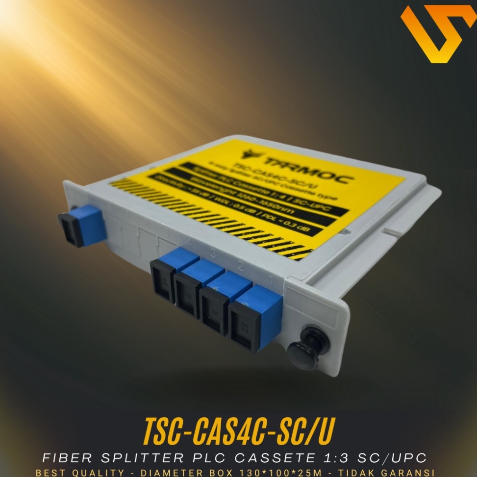 Jual Tarmoc Splitter 14 SCUPC Splitter FO 14 Box Cassette Fiber Optic c ...