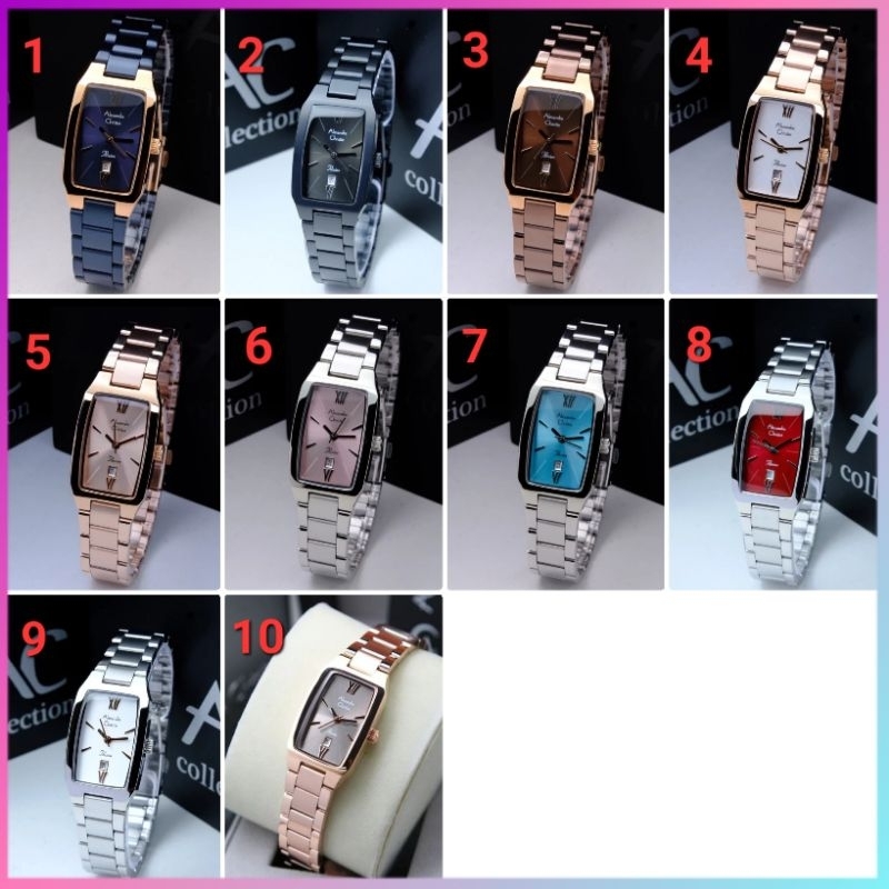 Jual ORIGINAL GARANSI RESMI 1 TAHUN JAM TANGAN WANITA ALEXANDRE ...