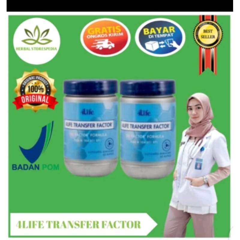 Jual 4Life 2 botol Transfer Factor Asli Tri-Factor Formula Original Isi ...