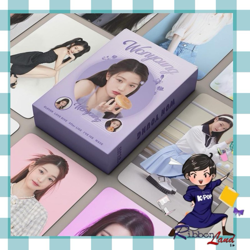 Jual (55 Lembar) Jang Woon Young Cute Photocard Premi DOFF | Shopee ...