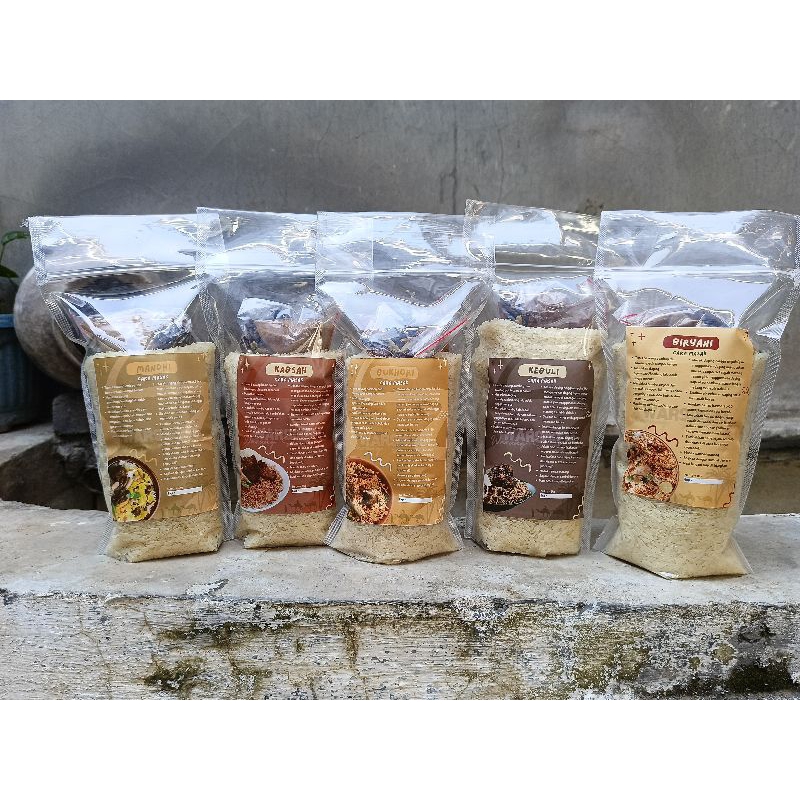 Jual BERAS BASMATI + BUMBU BRIYANI / KABSAH / KEBULI / MANDHI / BUKHORI ...