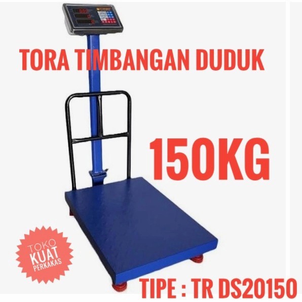 Jual Timbangan duduk digital 150 kg Tora New TR DS20150 double display | Shopee Indonesia