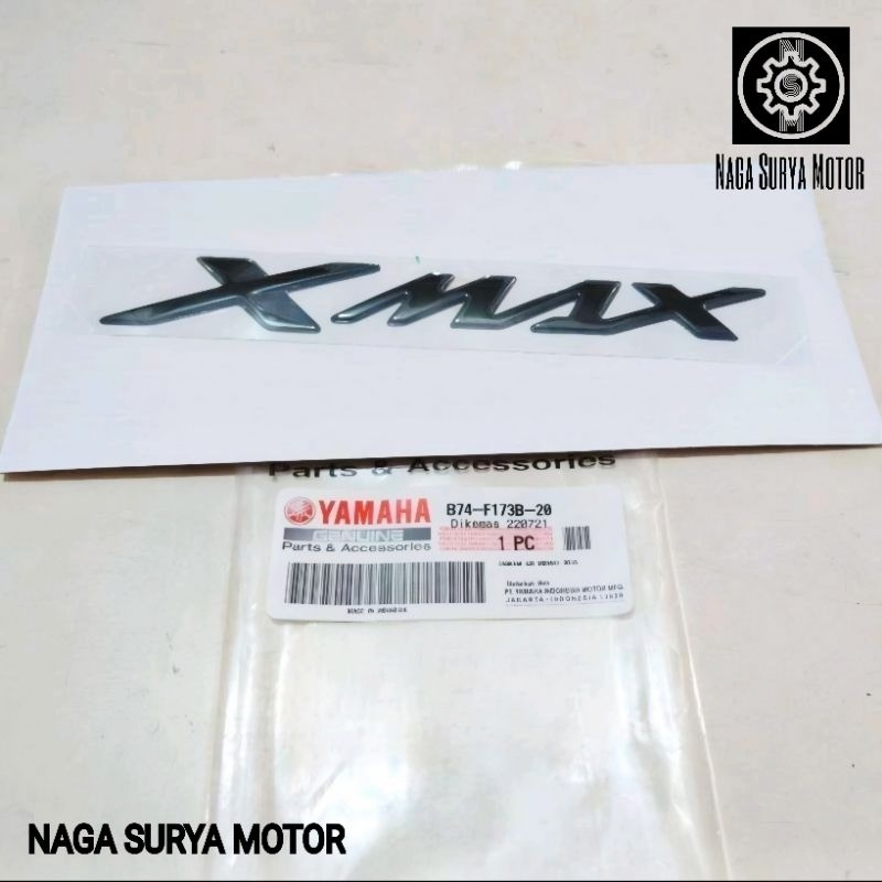 Jual Emblem Logo Lambang Yamaha XMax X Max B74-F173B-20 ORI YGP ...