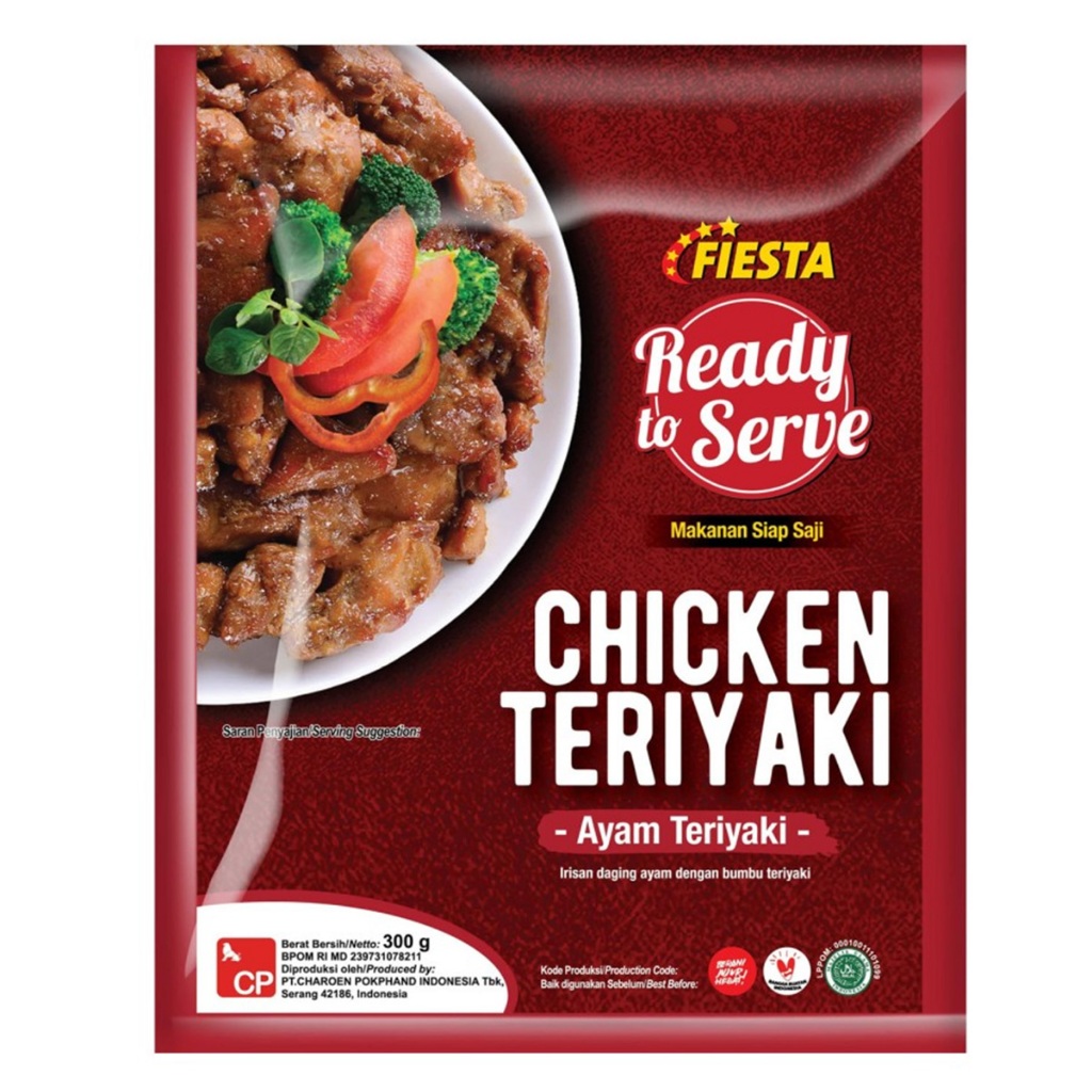 Jual Fiesta Chicken Teriyaki Ayam 300 Gram | Shopee Indonesia