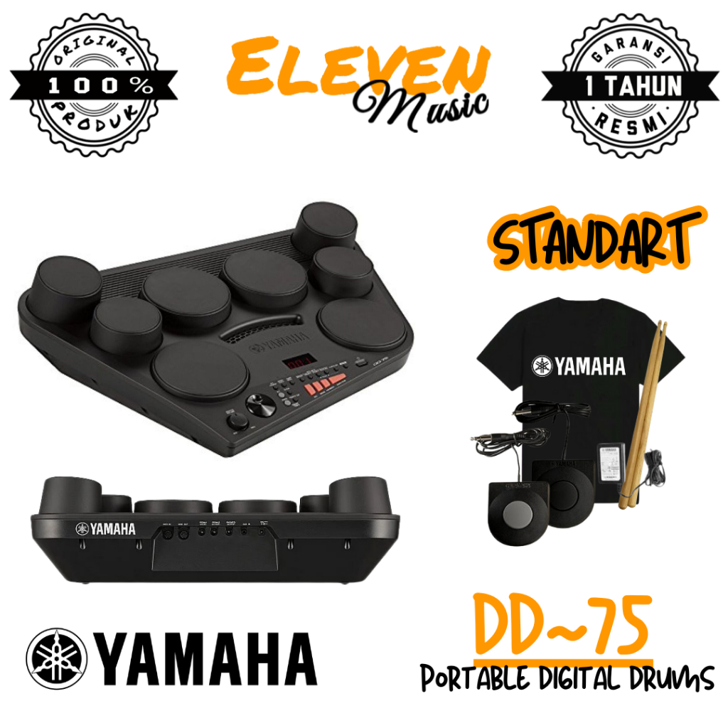 Jual Yamaha DD75 Digital Drum Elektrik Paket Yamaha DD-75 | Shopee ...