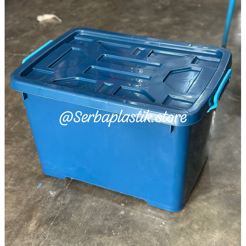 Jual container biru / Container box / kontainer tempat penyimpanan ...