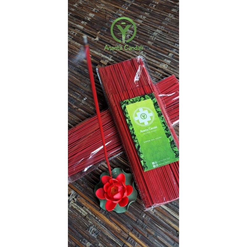 Jual Dupa Wangi Green Tea Dupa Sembahyang Merah Ananta Candali | Shopee ...
