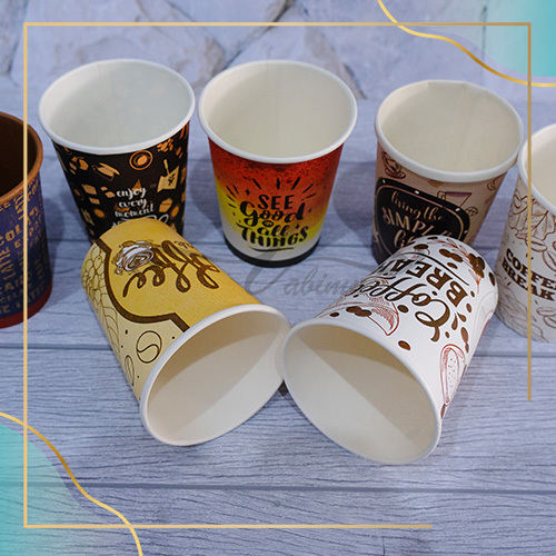 Jual PAPER CUP 8 Oz 240ml GELAS KERTAS KOPI TEH MINUMAN PANAS FOOD GRADE | Shopee Indonesia