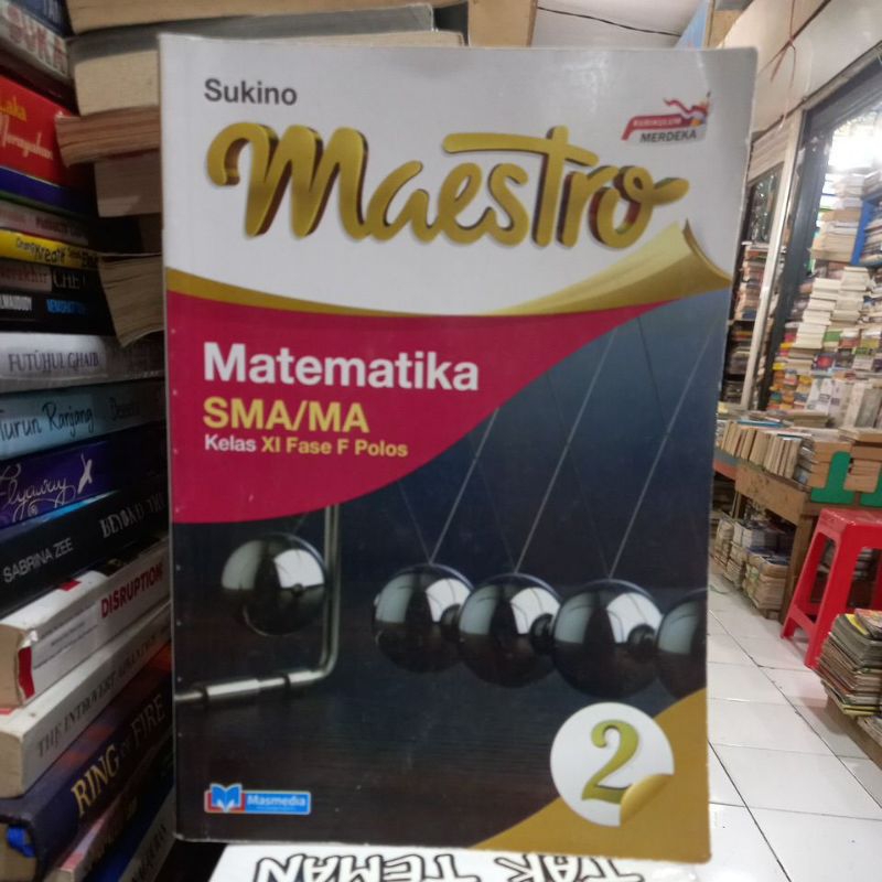 Jual MAESTRO MATEMATIKA UNTUK SMA KELAS XI FASE F POLOS K-MERDEKA | Shopee Indonesia