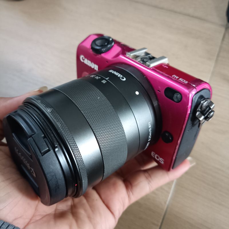 Jual [ BEST SELLER ] CANON EOS M2 MIRRORLESS M2 lensa kit kamera vlog ...