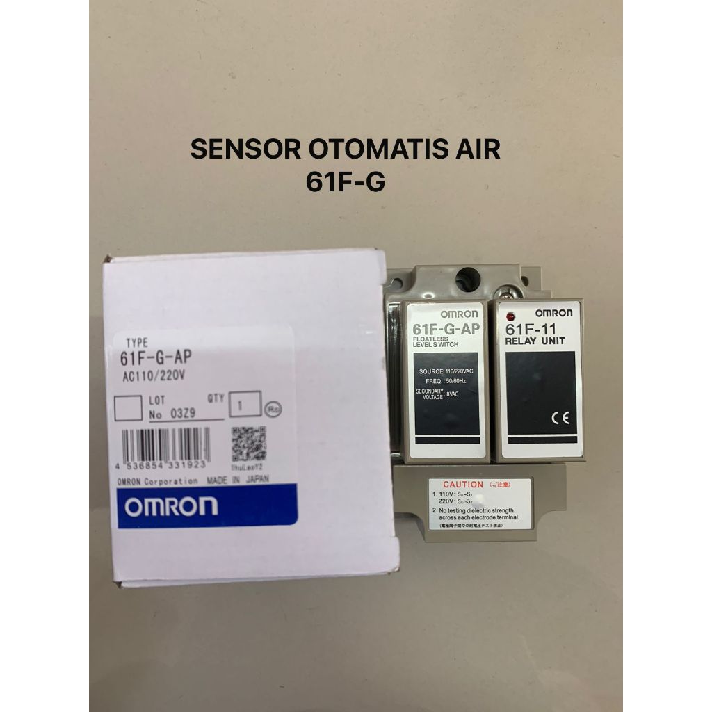 Jual WATER LEVEL CONTROL SENSOR AIR OTOMATIS WLC 1 TANKI 61F-G-AP OMRON ...