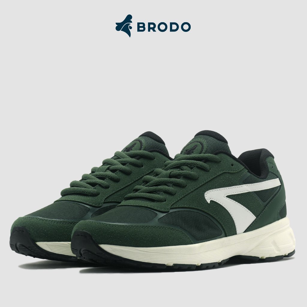 Jual BRODO - Sneakers Ace Nova Moss Green OWS | Shopee Indonesia