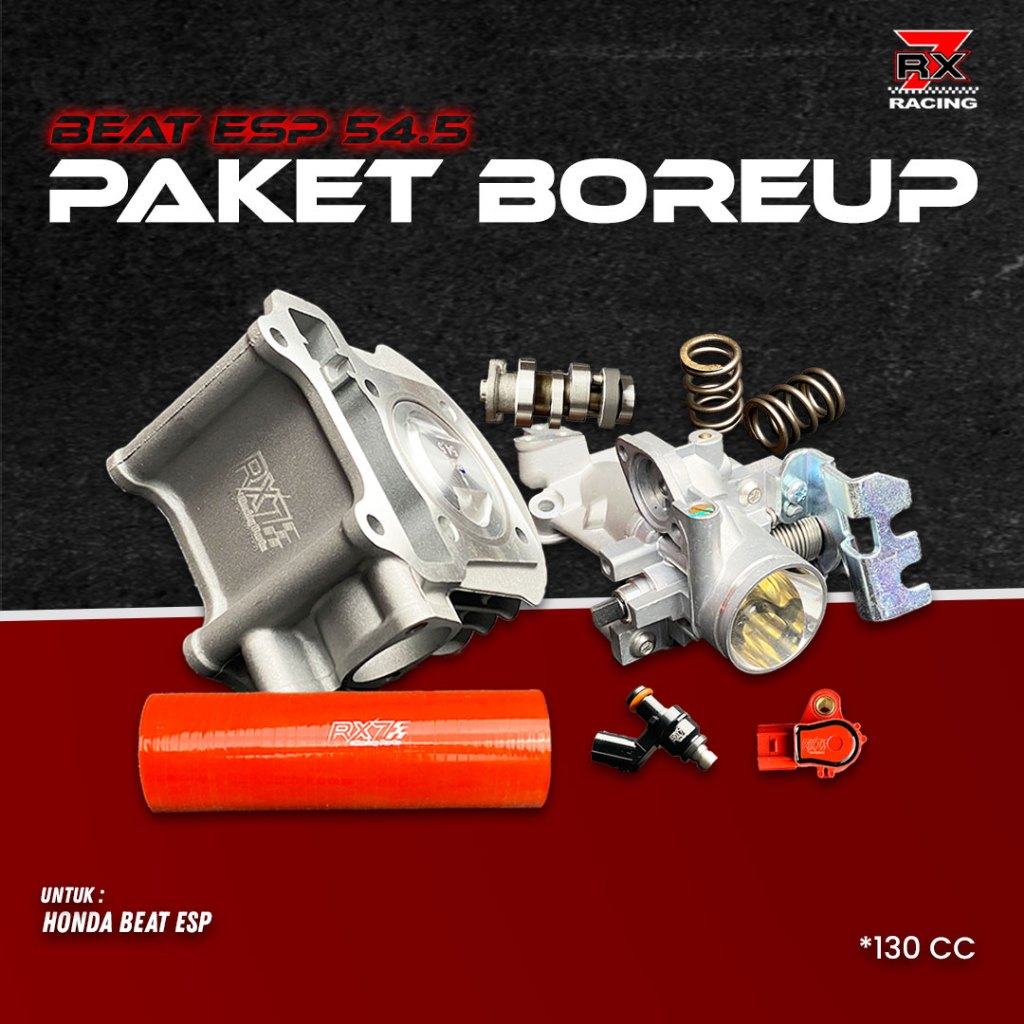 Jual Paketan Boreup Beat Scoopy Esp K44 Stater Halus 130cc Diameter 54 ...