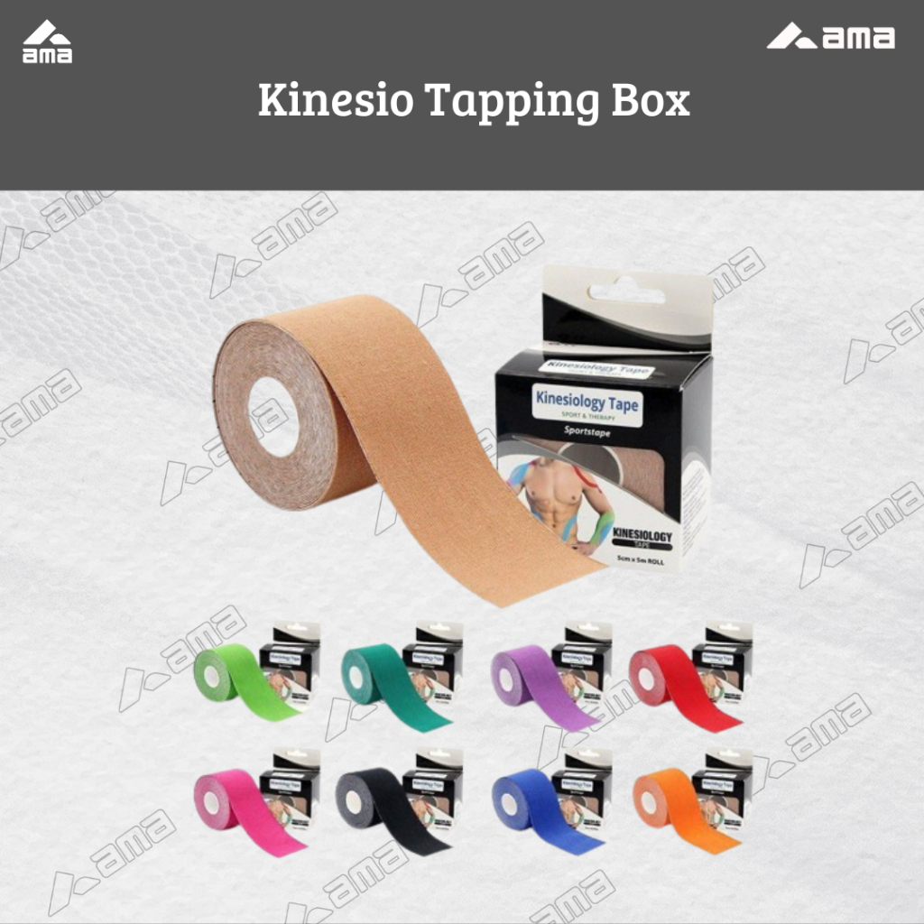 Jual Kinesio Tape / Tapping / Kinesiology Tape / Ukuran 5cm x 5m | Shopee Indonesia