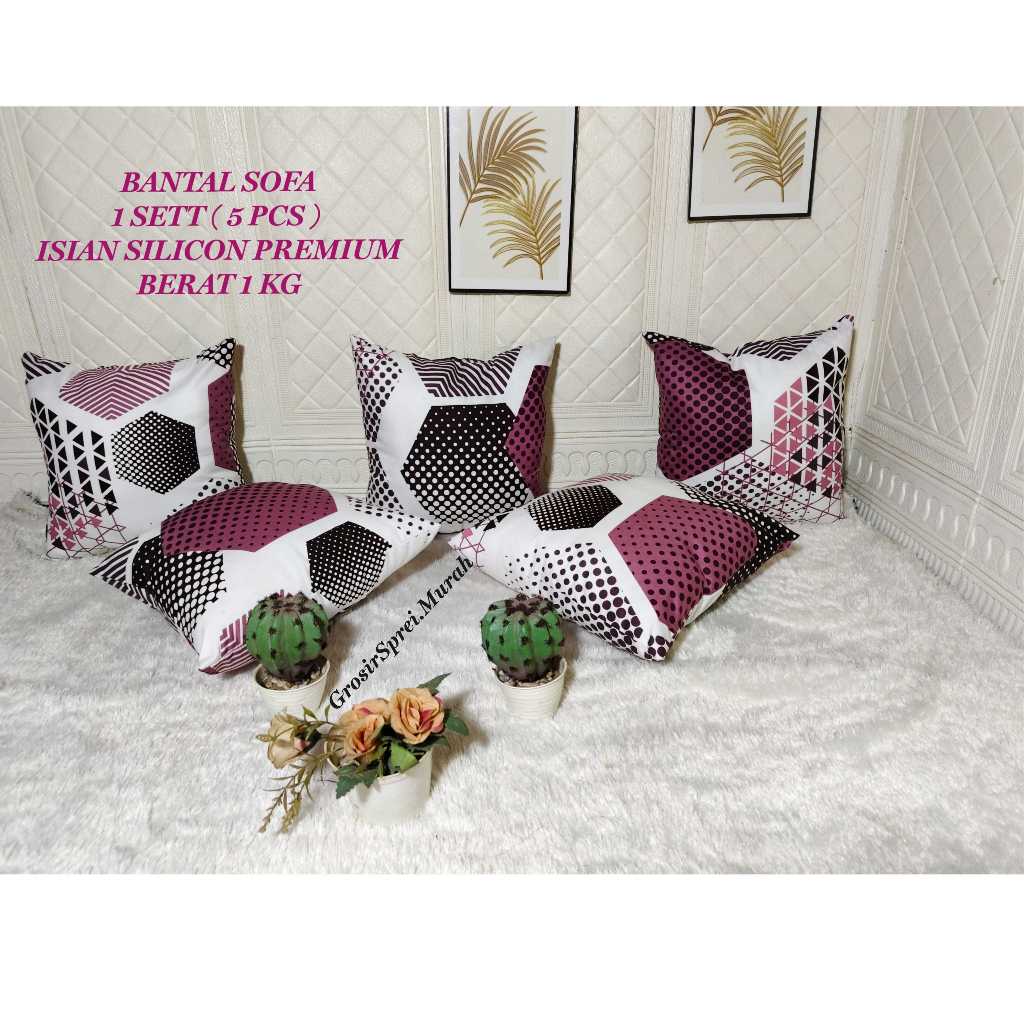 Jual Bantal Sofa 1Set(5pcs) | Shopee Indonesia