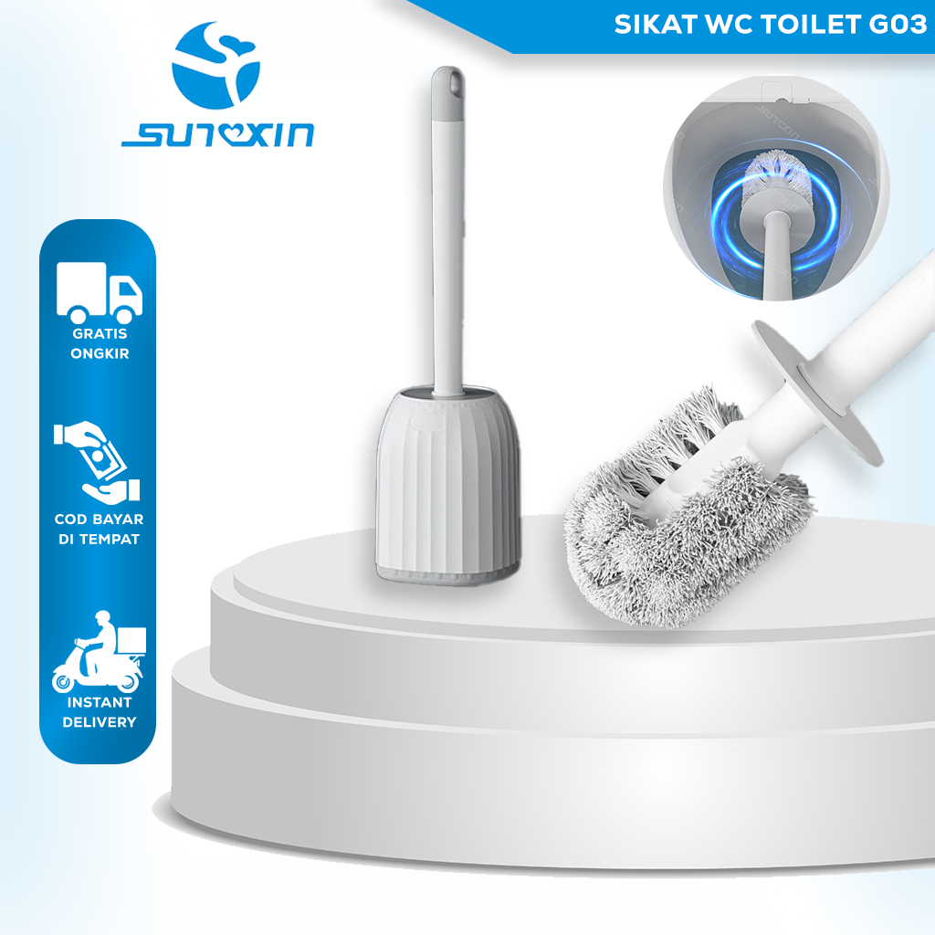 Jual SUNXIN Sikat WC Toilet G03 / Toilet Brush Sikat Pembersih Kamar ...