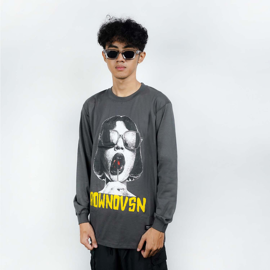 Jual Rown Division Official Longsleeve - Rowndvsn Kaos Panjang ...