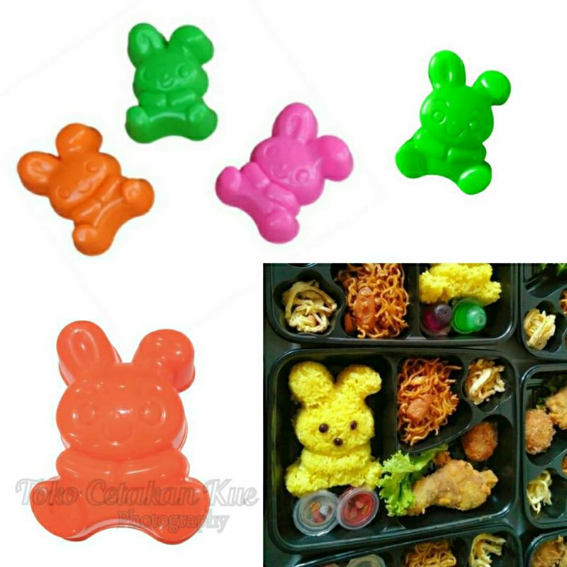 Jual Cetakan Bento Nasi Ulang Tahun Bento Lucu Aneka Model/Cetakan Nasi ...