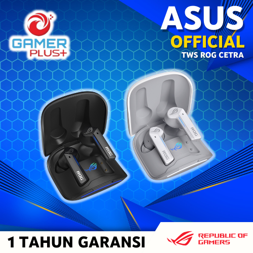 Jual ASUS ROG Cetra TWS True Wireless Gaming Earphone Bluetooth Low ...