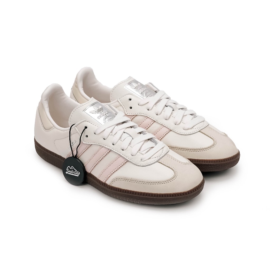 Jual Adidas Samba Cloud White Wonder Quartz Womens | Shopee Indonesia