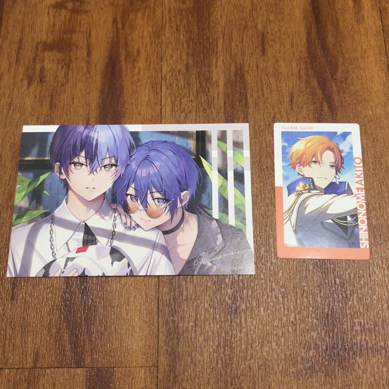 Jual Epick akito shinonome postcard toya aoyagi kaito project sekai official merchandise bulk ...