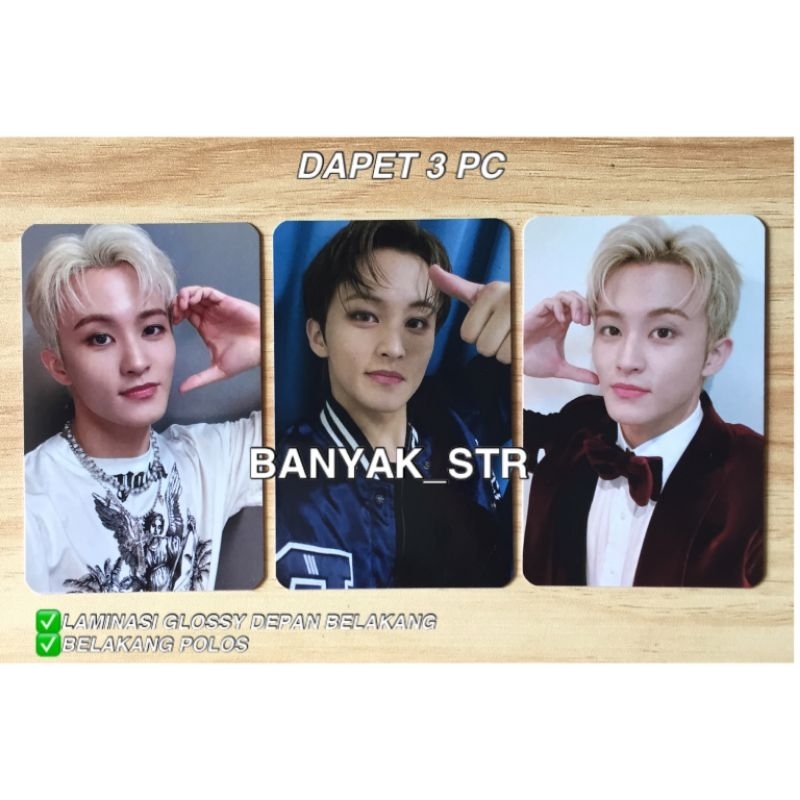 Jual [READY STOCK] 3 PHOTOCARD MARK NCT DREAM NCT127 SELCA / 3 PC NCT ...