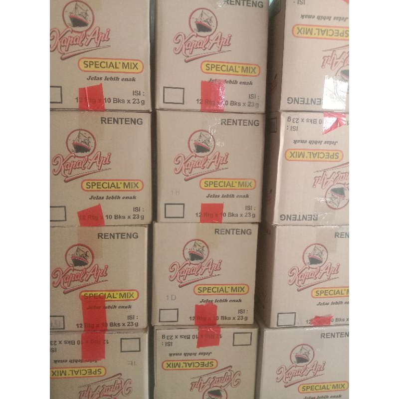 Jual 1 (Satu) Dus / Karton Kapal Api Special Mix Kopi Bubuk (Isi 25 gr ...