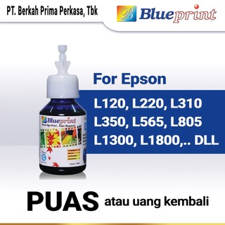 Jual Tinta Epson BLUEPRINT 644 Refill For Printer Epson L12 L3 L35 1 ML ...