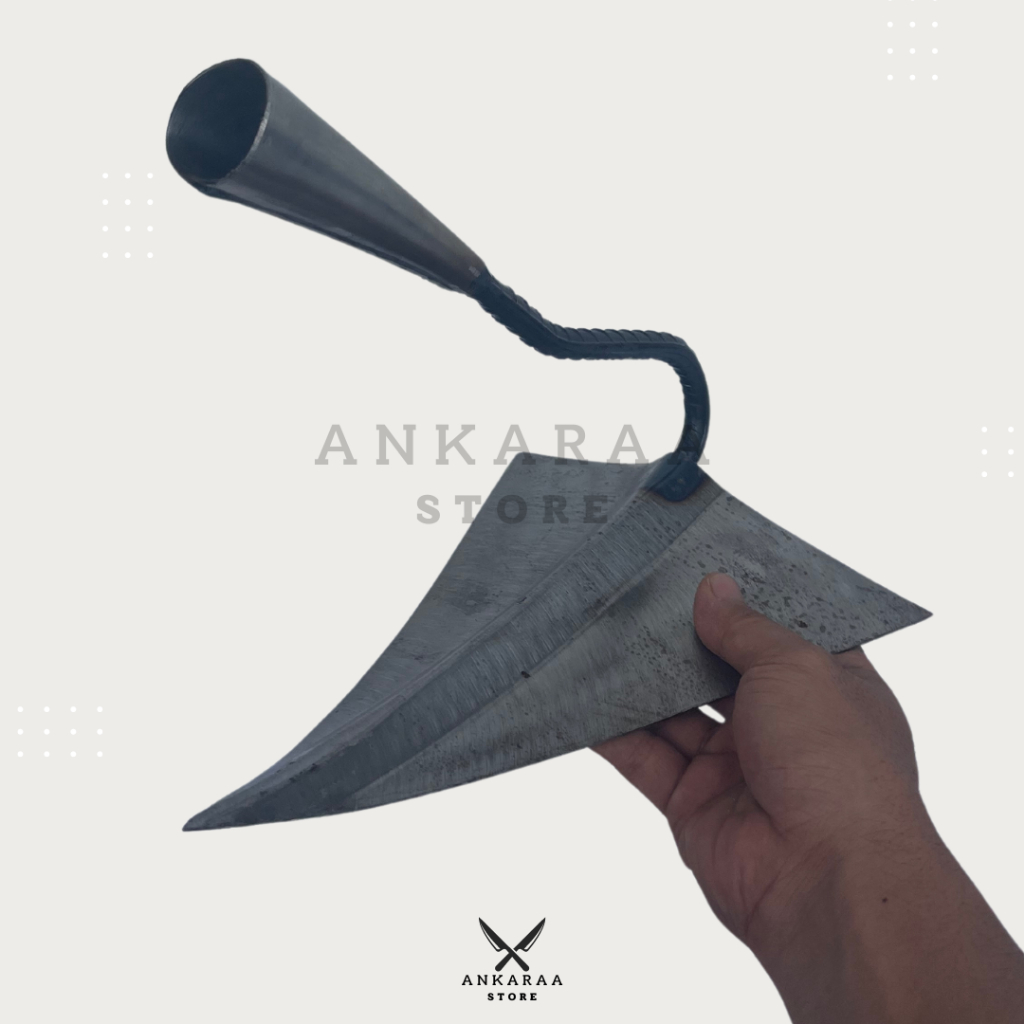 Jual Cangkul Segitiga Bahan Besi Mangan Cangkul Full Besi Asli Anti ...