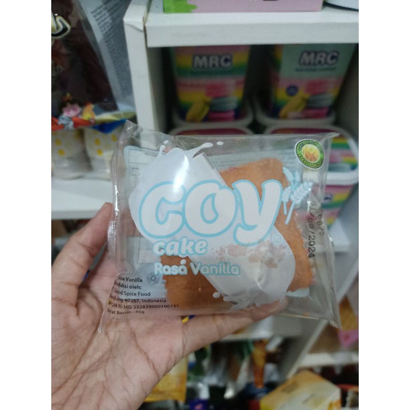 Jual Viral!! Cake Coy / bolu coy rasa coklat / susu | Shopee Indonesia