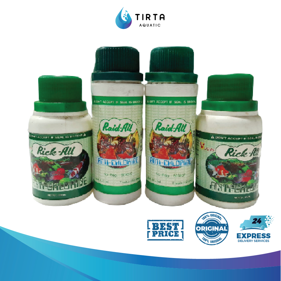Jual Obat Anti Klorin / Anti Chlorine Obat Ikan Anti Kaporit Air PAM ...