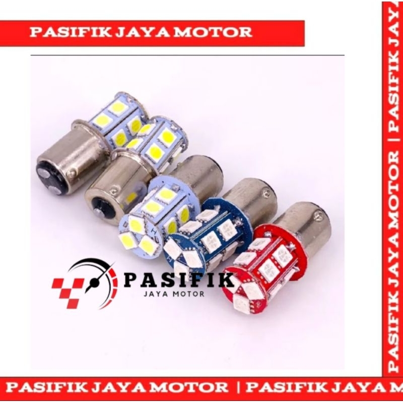 Jual LAMPU LED REM STOP BAYONET 13LED UNTUK MOBIL MOTOR KAKI 2 DC ...