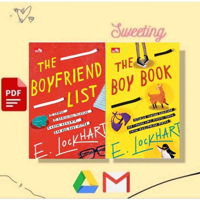 Jual {Indonesia} The Boyfriend List, The Boy Book - E. Lockhart ...