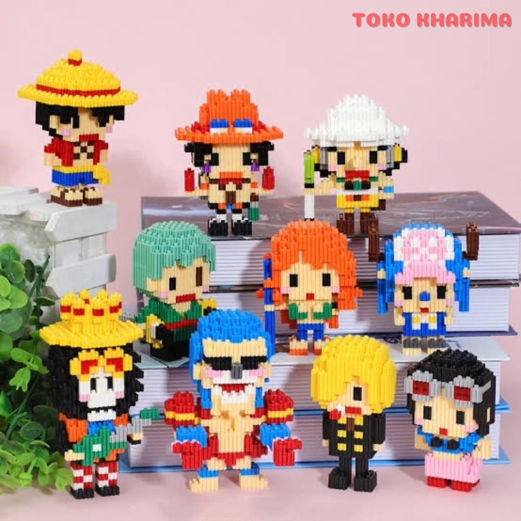 Jual PIRATES SERIES Mainan Block Mini Karakter One Pieces Bricks ...