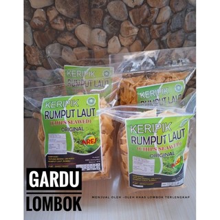 Jual Keripik Rumput Laut Original (Oleh -Oleh Khas Lombok) | Shopee ...