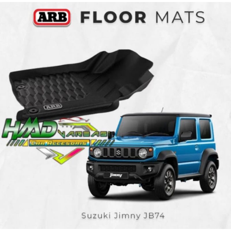 Jual FLOOR MATS / KARPET KARET ARB TRANSMISI METIC SUZUKI JIMNY JB74 ...