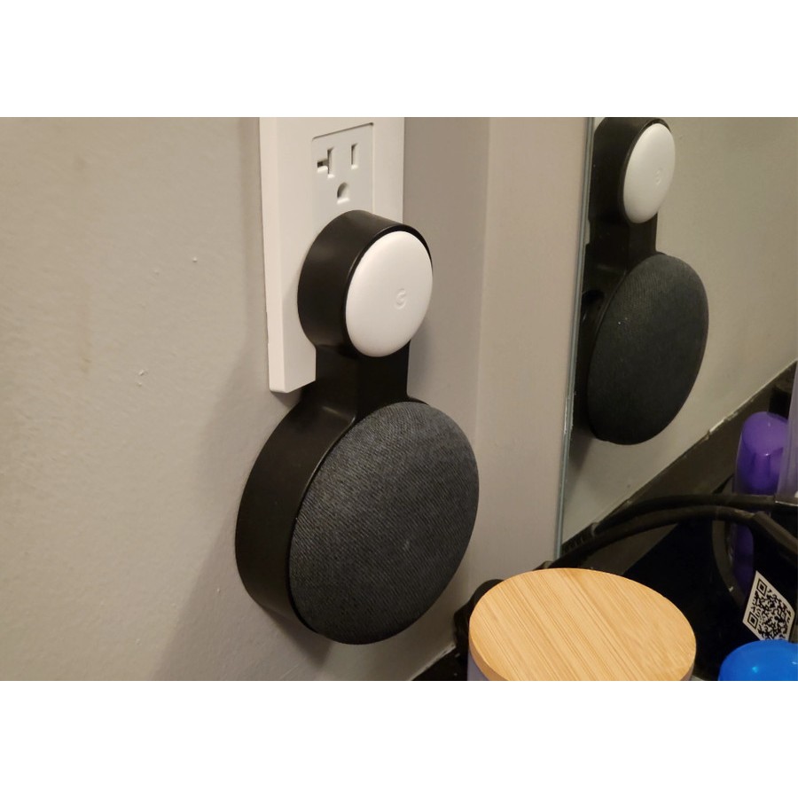 Jual Google Home Mini nest holder, plug hanger , mount bracket wall ...