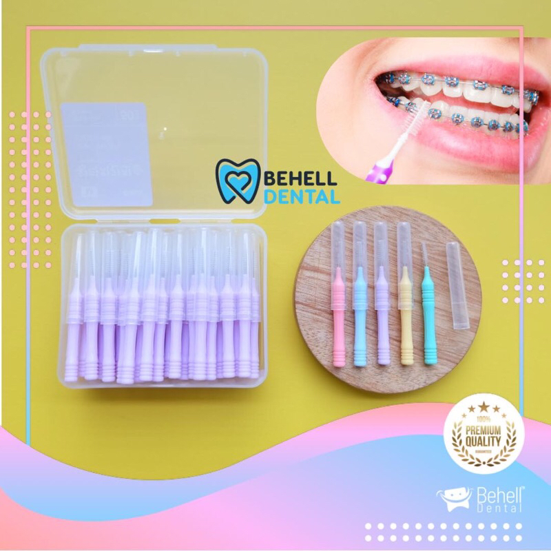 Jual SET SIKAT SELA P2 PREMIUM 5Pcs - INTERDENTAL BRUSH ORTHO DR SMITH ...