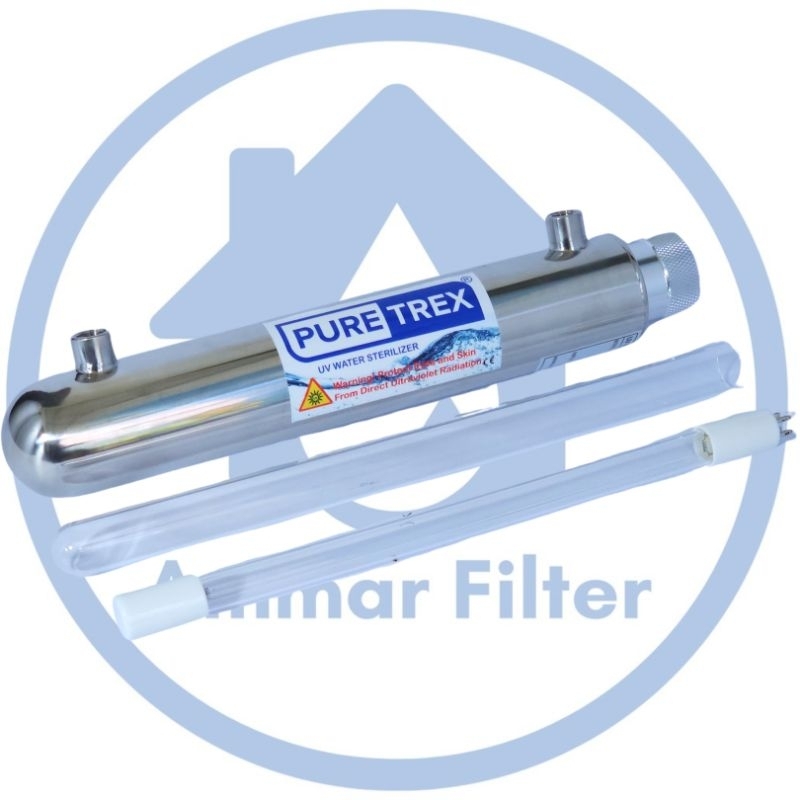 Jual Lampu UV 1 GPM Puretrex (1 set) / Filter Air RO | Shopee Indonesia