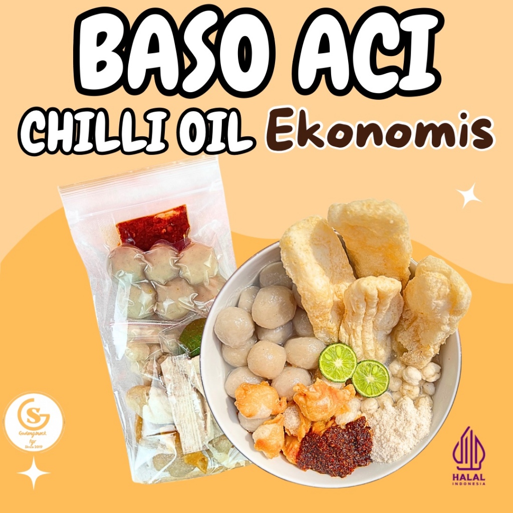 Jual 1 Bungkus Baso Aci Ori CHILLI OIL - Ekonomis | Shopee Indonesia