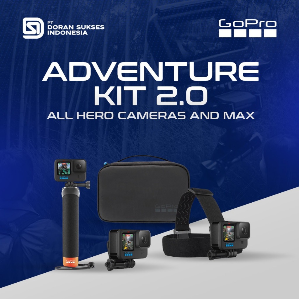 Jual Gopro ACC Adventure Kit 2.0 Original Gopro | Shopee Indonesia