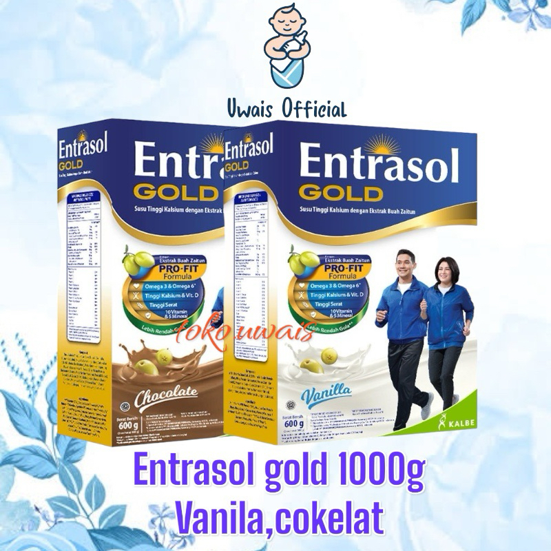 Jual ENTRASOL GOLD VANILA COKELAT 1000g | MOHON BACA DESKRIPSI PRODUK ...