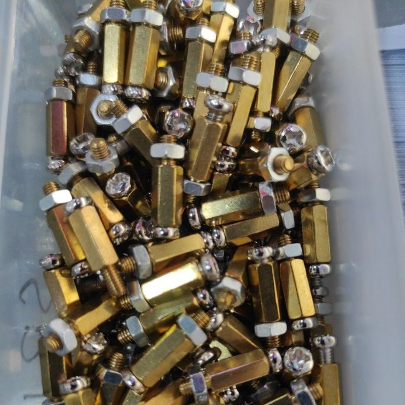 Jual Spacer spiser Baut PCB Kaki pcb 1cm | Shopee Indonesia